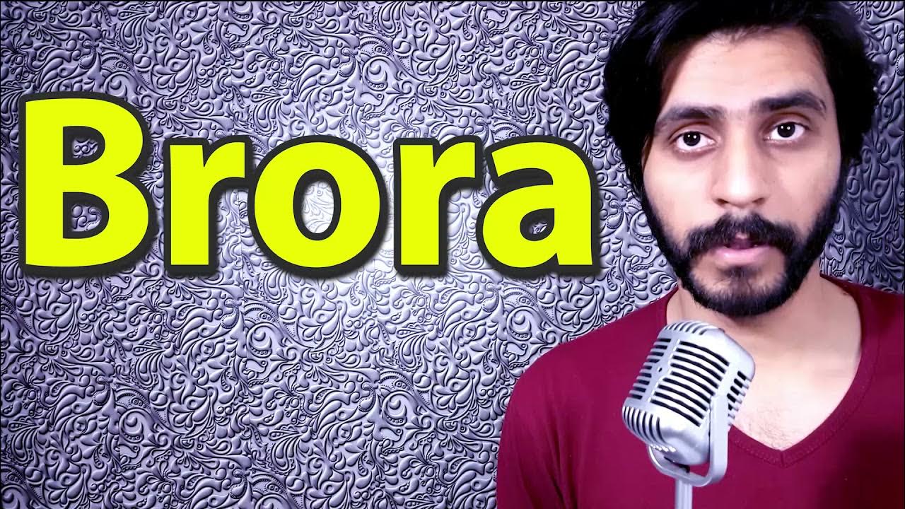 How To Pronounce Brora - YouTube