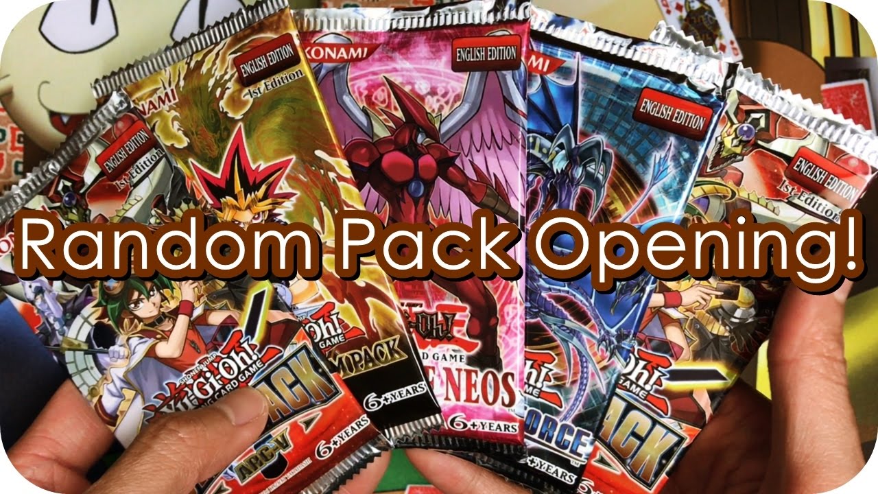 Yugioh Random Pack Opening | 5 Old & New Booster Packs! R3 P4 - YouTube