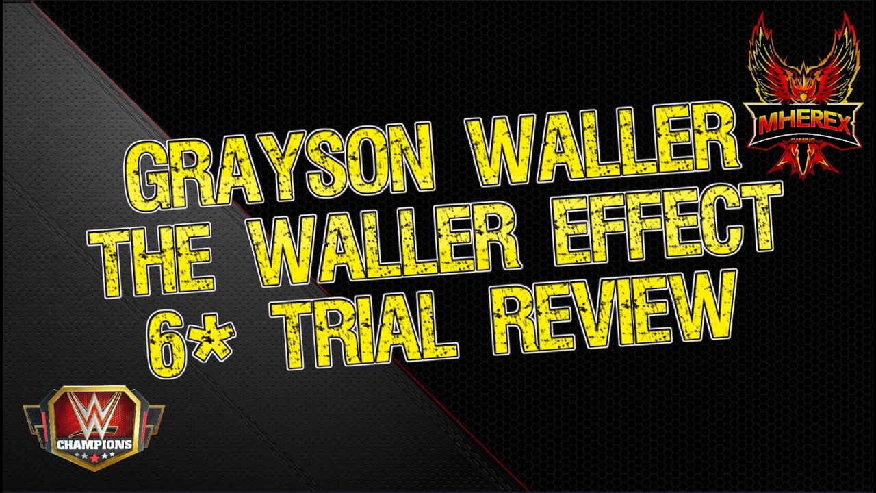 Grayson Waller "The Grayson Waller Effect" Trial Review No Gears Just ...