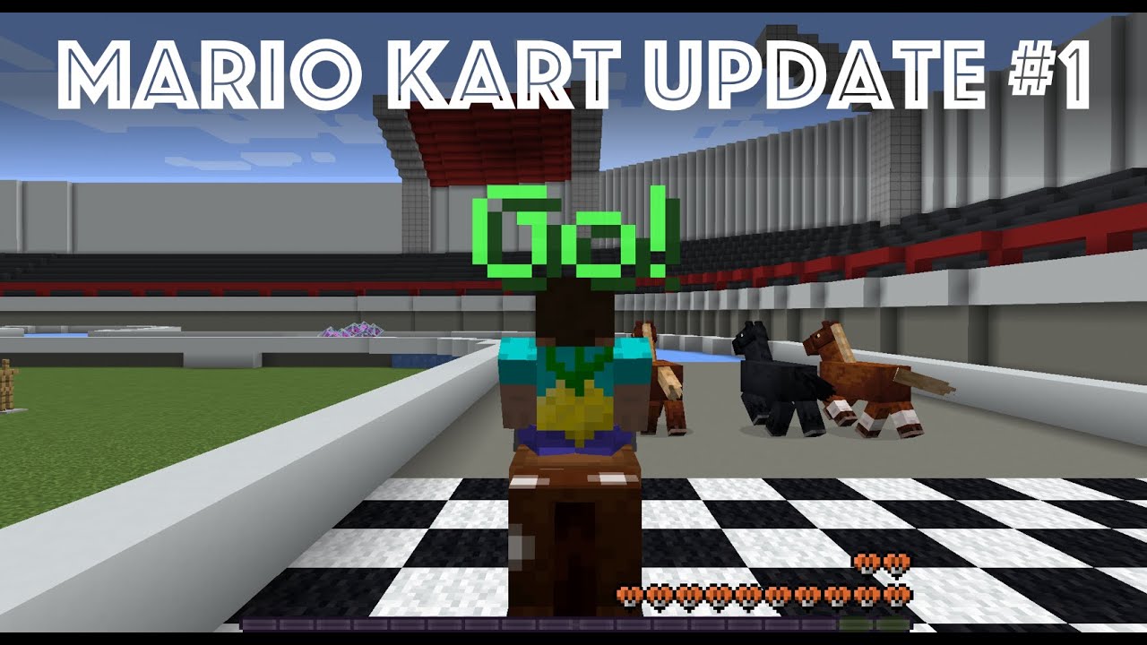 Mario Kart In Minecraft - Update #1: The Basics - YouTube