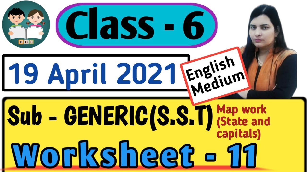 worksheet 11 class 6 Social science English medium (19/4/21)/worksheet ...