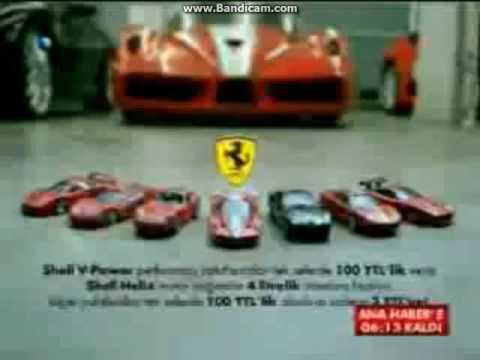 Shell Oyuncak Ferrari Araba Reklamı (Şubat 2008)