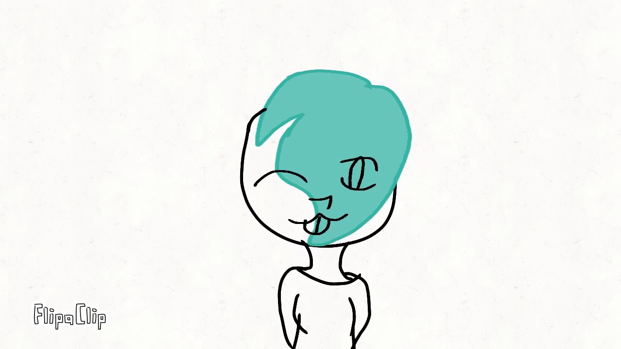 Hair blow animation test - YouTube