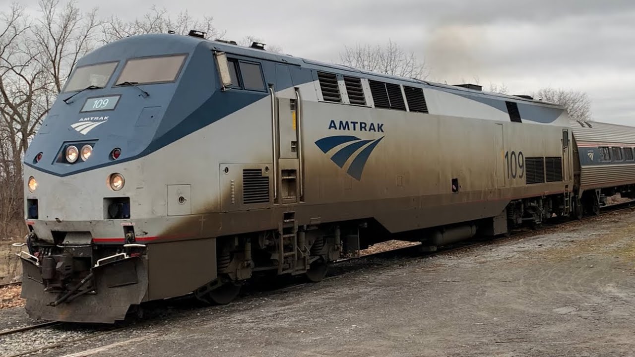 (Nice Driver) AMTK 63 - AMTK 109 Crossing Into Niagara Falls ON - YouTube