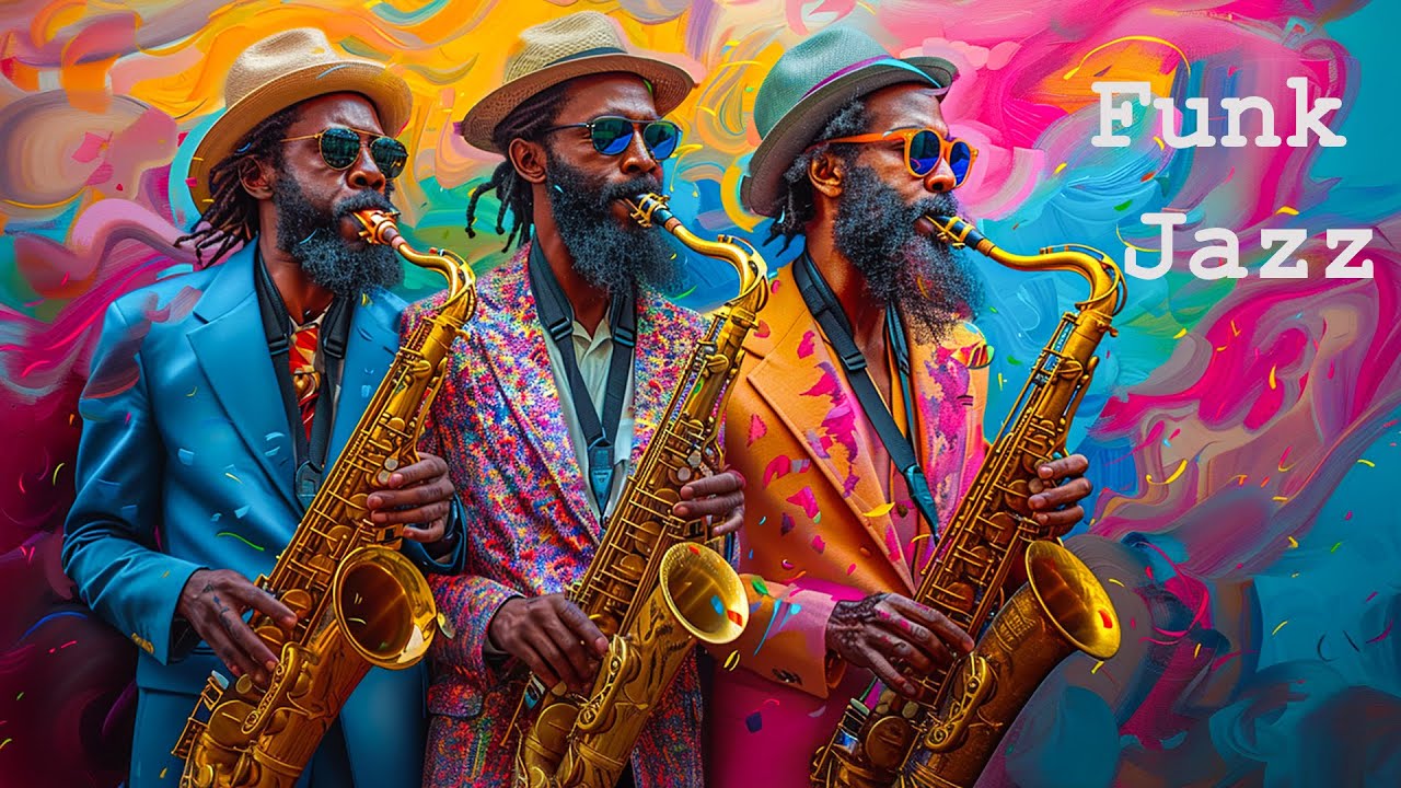 Funk Up Your Day with Jazzy Saxophone 🎷 | Inspirational Instrumental ...
