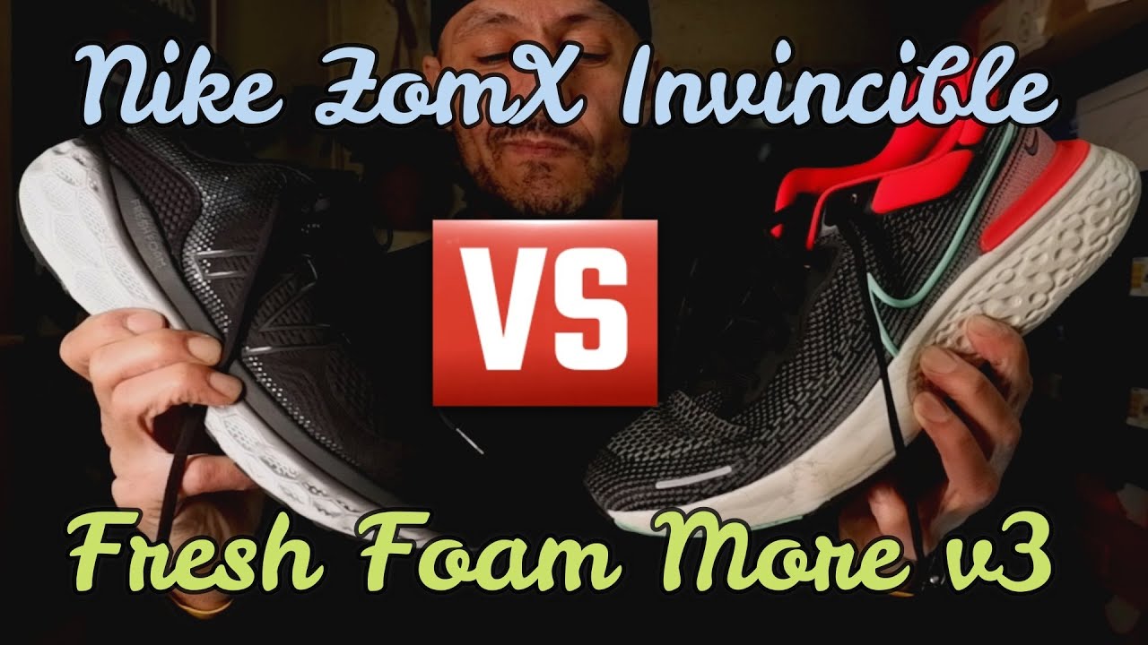 Max Cushion Showdown: Nike ZoomX Invincible vs New Balance Fresh Foam ...