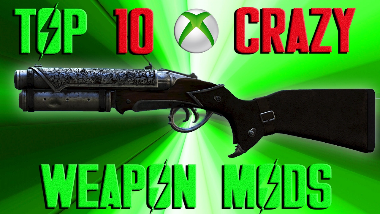 Fallout 4 Top 10 Crazy Weapon Mods - YouTube