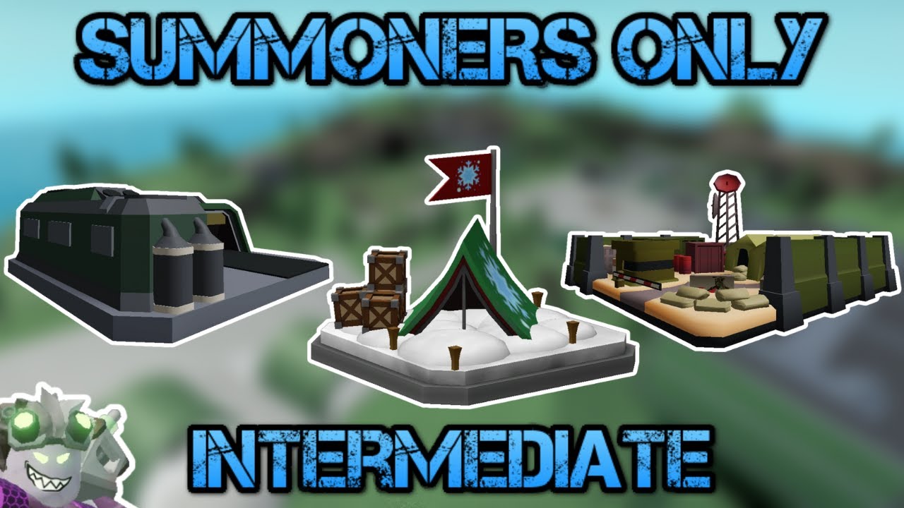 Summoner Towers ONLY in Intermediate Mode | Tower Defense Simulator ...