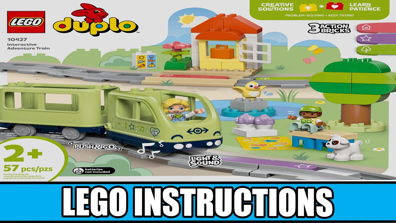 LEGO Instructions - Duplo - 10427 - Interactive Adventure Train ...