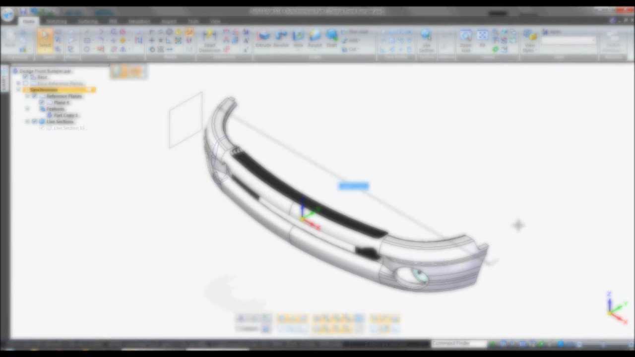 Solid Edge ST4 dynamic sectioning ability : Live Section - YouTube