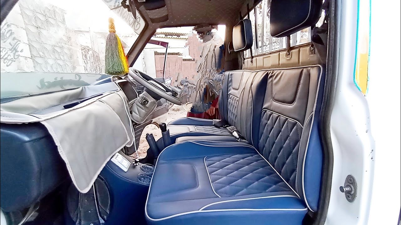 Suzuki Ravi | Pick-up Modify By Faheem Cushion Maker - YouTube
