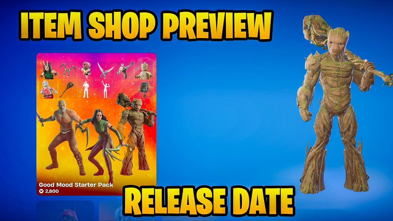 Fortnite New Guardians Of The Galaxy Bundle Item Shop Preview & Release Date! - YouTube