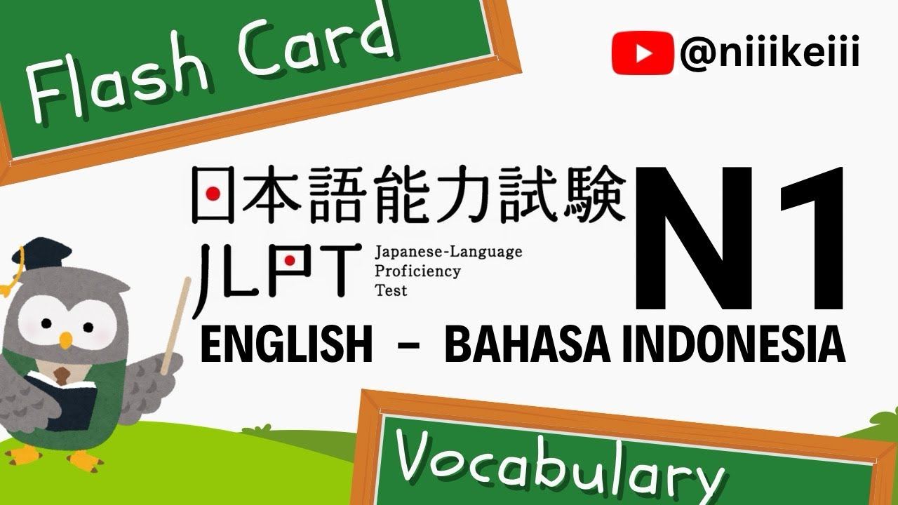 (No.1-100) JLPT N1 Vocabulary🇯🇵(ENGLISH-BAHASA INDONESIA) | #niiikeiii ...