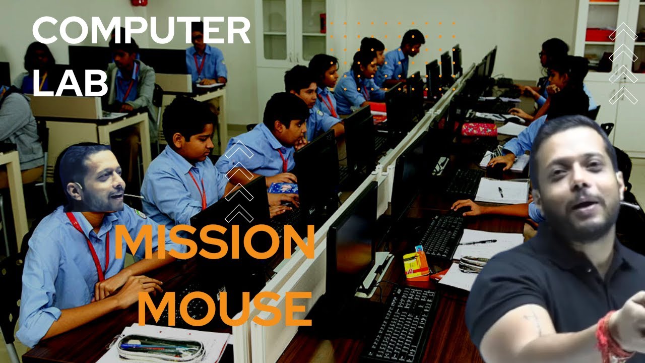 Computer lab in school! mission *********! - YouTube