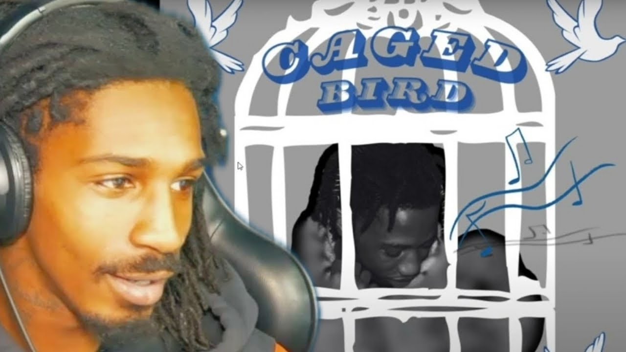 ROB.DOE - CAGED BIRD THIS TRACK IS INSANE!! POPPABENJI LIVE REACTS ...