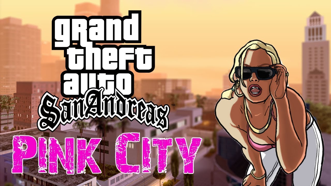 GTA San Andreas Pink City Mod | Best ENB Mod SA_Directx 2.0 - YouTube