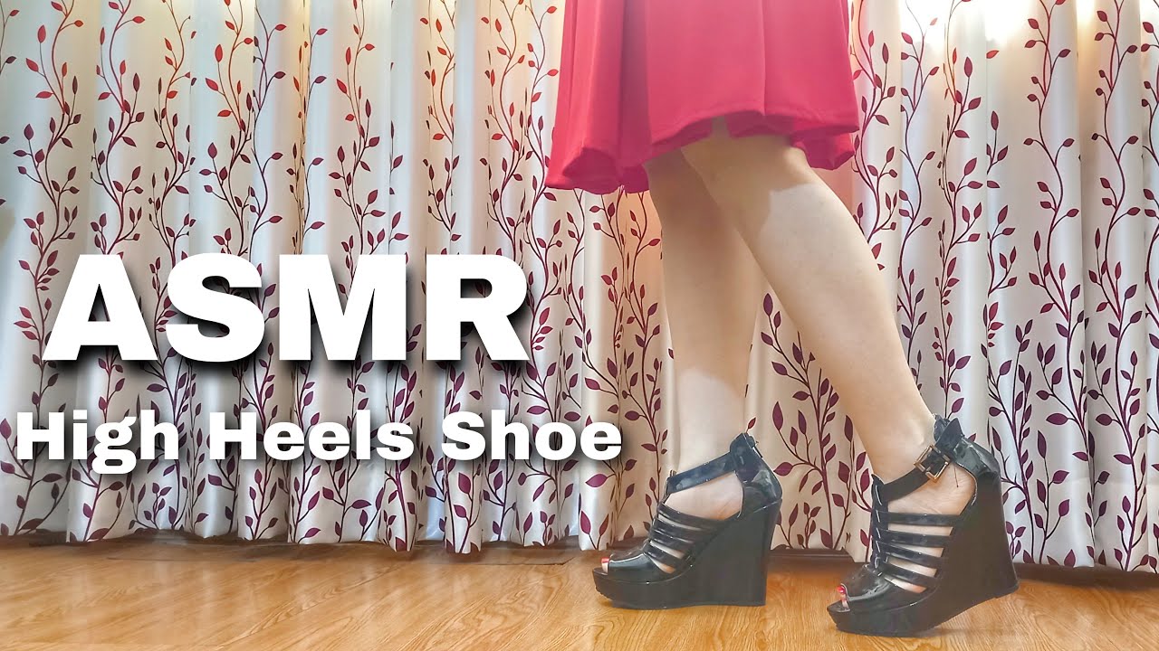 ASMR Tapping & Scratching Sounds of Walking in Heels 👠 🔥 | No Talking ...