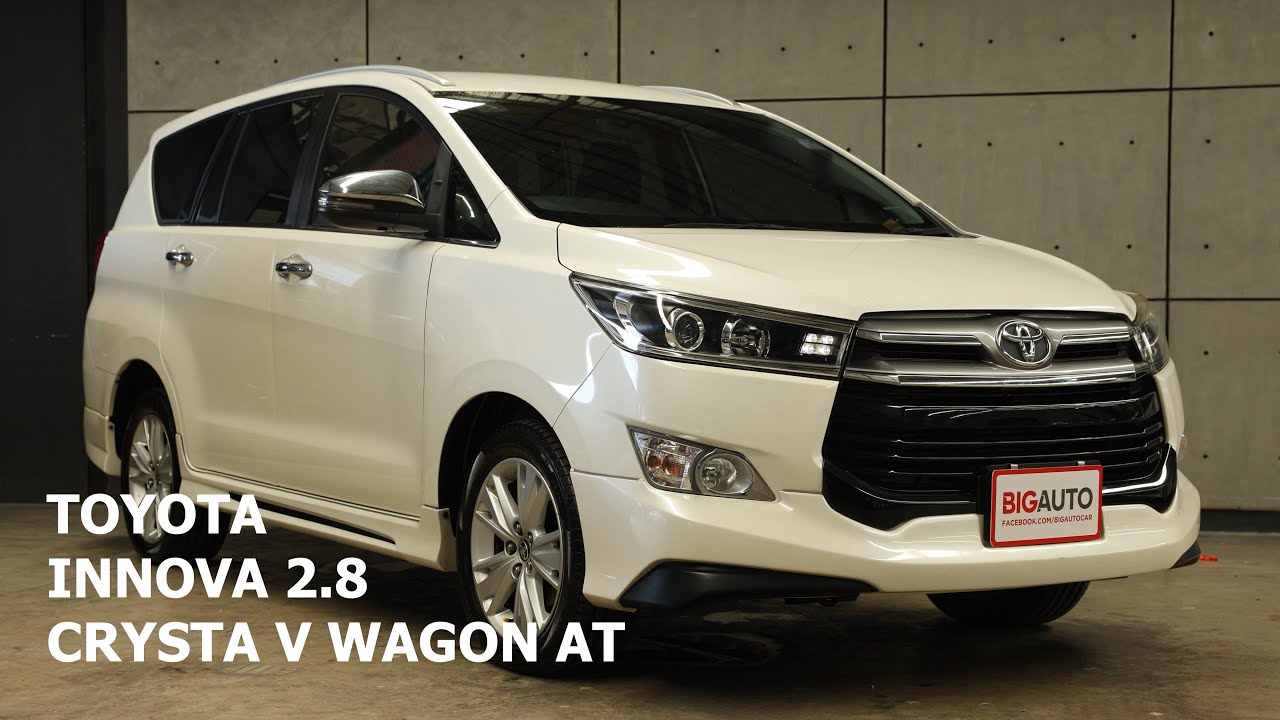 Toyota Innova 2.8 Crysta V Wagon AT 2020 - YouTube
