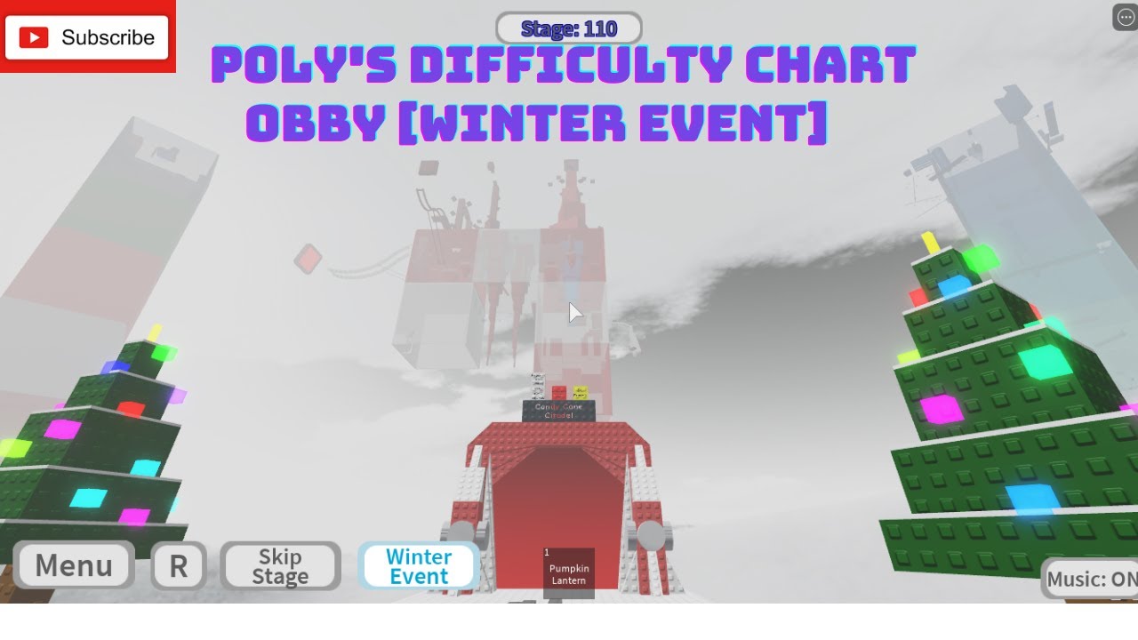 Poly's Difficulty Chart Obby [WINTER EVENT] - YouTube