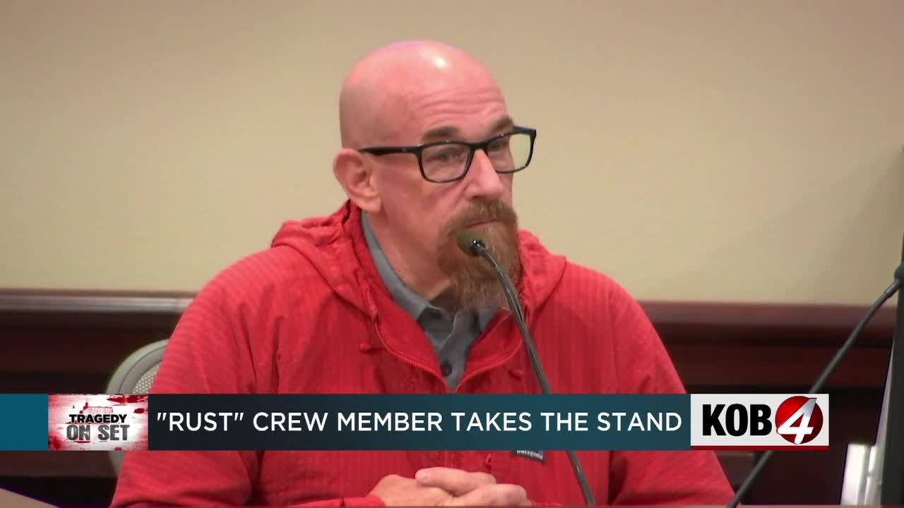 Crew member takes the stand in 'Rust' trial - YouTube