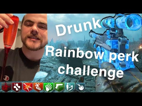 DRUNK RAINBOW PERK CHALLENGE (bo3 origins) - YouTube