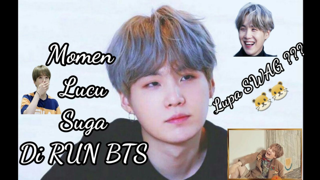 Suga BTS Bertingkah Lucu di RUN BTS "Lupa Swag?" - YouTube