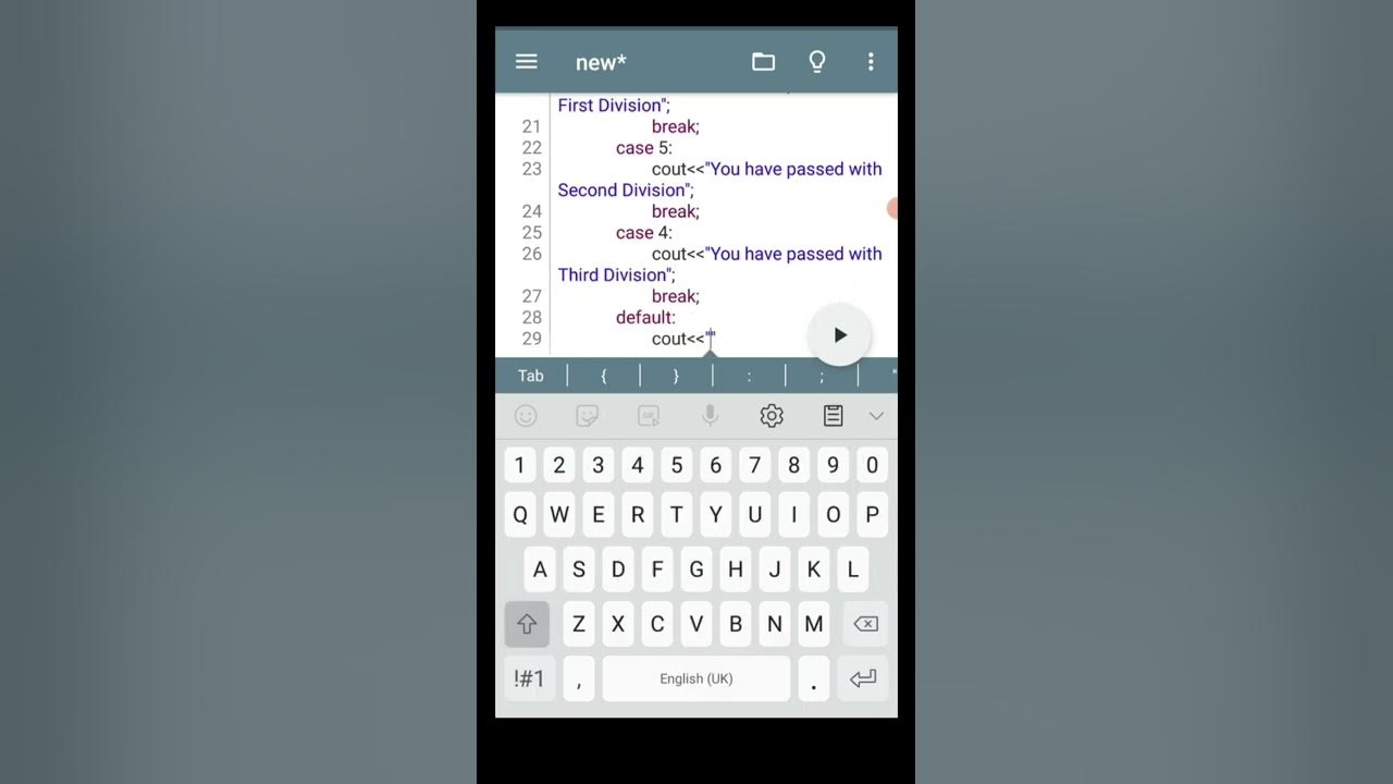 11th Computer Science Practical Program "PERCENTAGE"| - YouTube