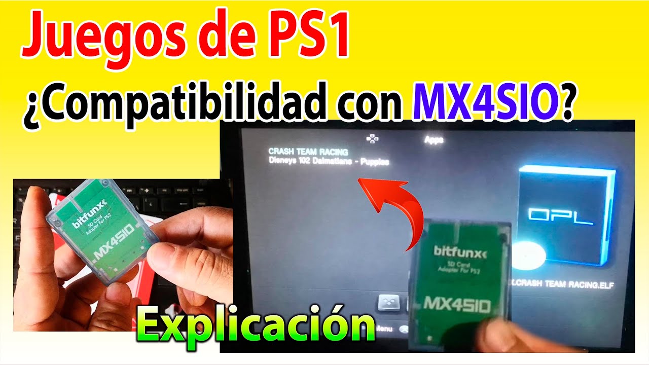 💥¿SE PUEDE EMULAR PS1 DESDE UNA MX4SIO EN PS2? 🤔explicaciones del caso ...