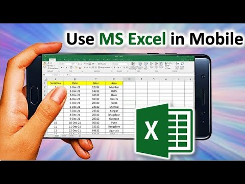 মোবাইল দিয়ে আপনি কিভাবে MS Excel এর কাজ করবেন | How to make MS excel ...