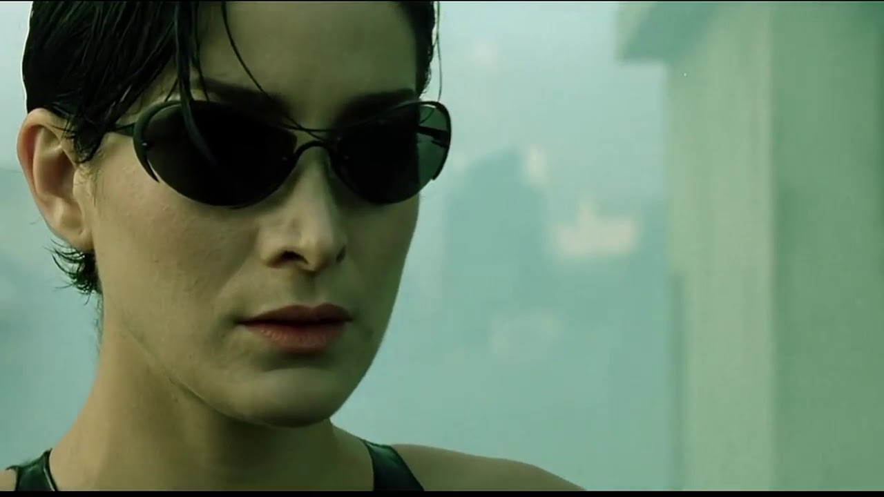 The matrix rooftop scene (Remastered) - YouTube