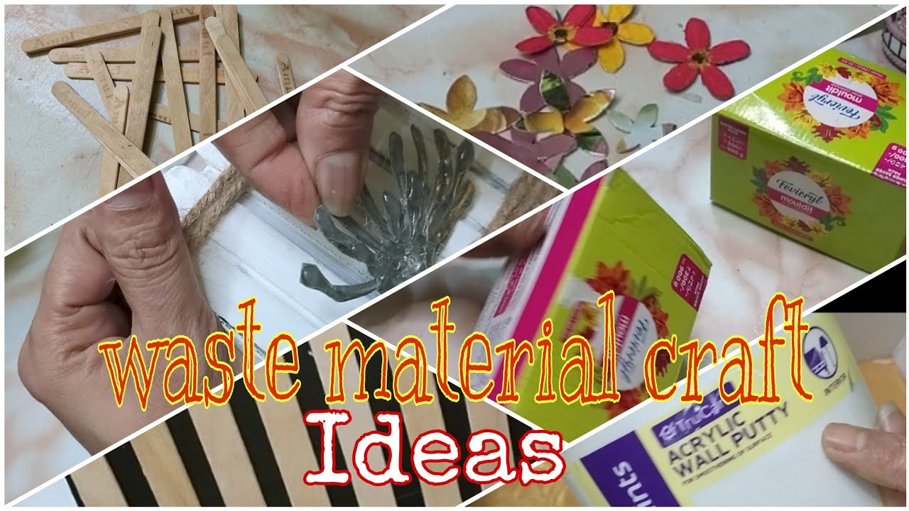 DIY Easy & Simple Craft with Waste Materials 👌| Creative Reuse Idea ...