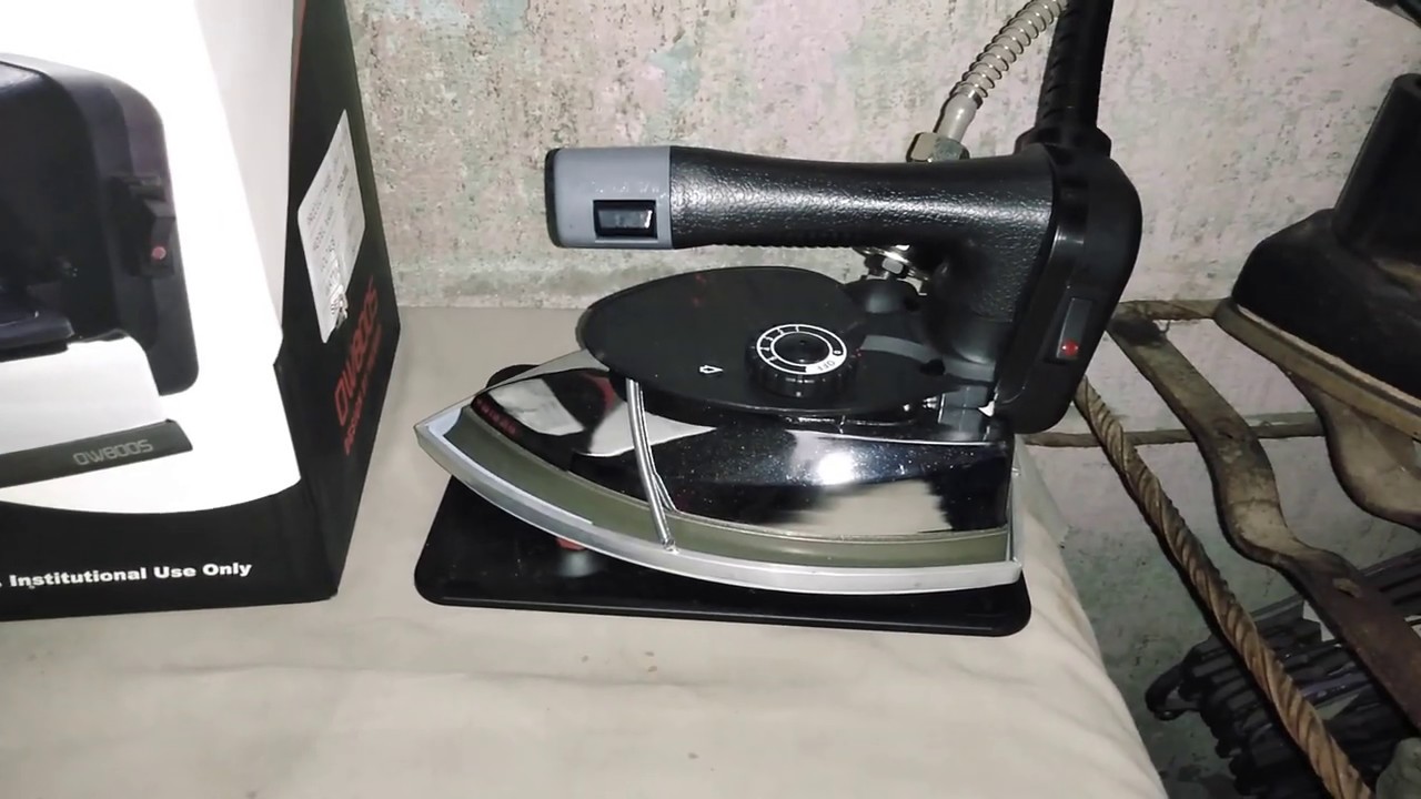 Stainless steam iron automatic press👌😎🤟 - YouTube