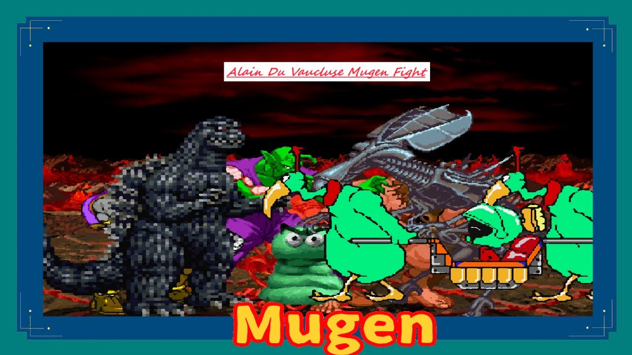 Mugen : Monsters Vs Aliens (Request) - YouTube