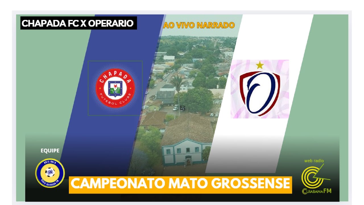 A grande final do Campeonato Mato-Grossense da 2ª Divisão Chapada x ...