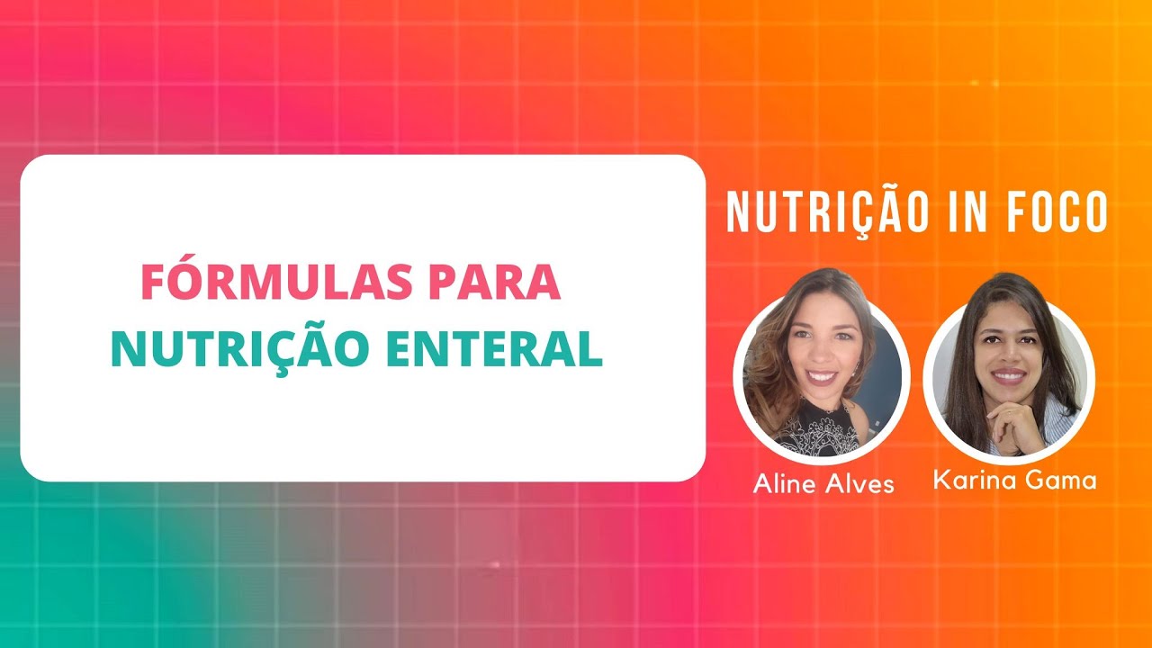 Fórmulas para Nutrição Enteral - YouTube