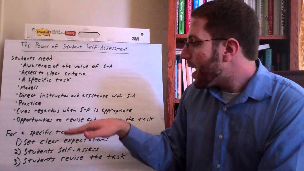 The Power of Student Self-Assessment - YouTube