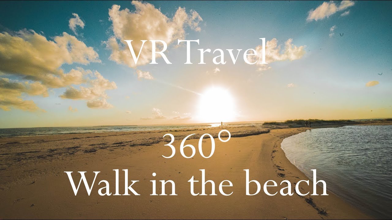 VR Travel - Virtual Reality Walk on the Beach in Mozambique - YouTube