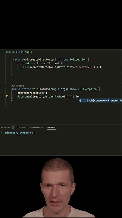 List Directories #airhacks #java #shorts #short - YouTube