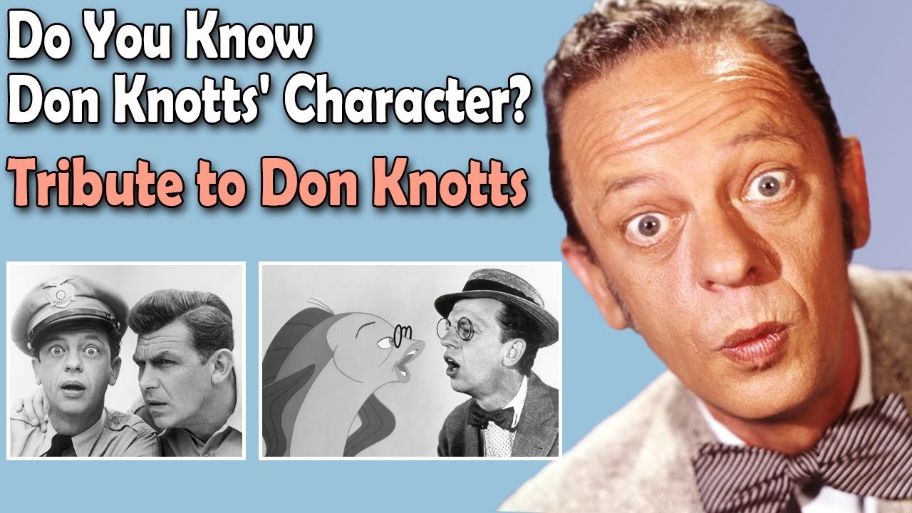 Here's What Happened to Don Knotts' last movie character, Tribute to ...