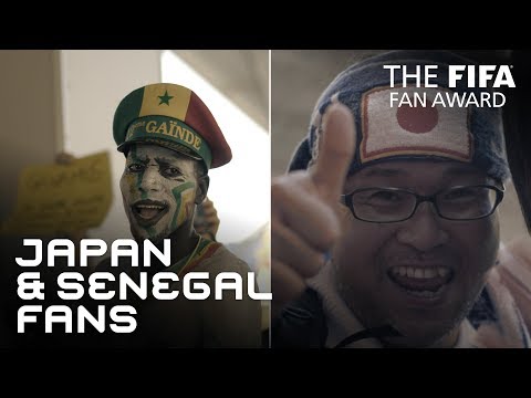 Japan & Senegal Fans - FIFA Fan Award 2018 - NOMINEE