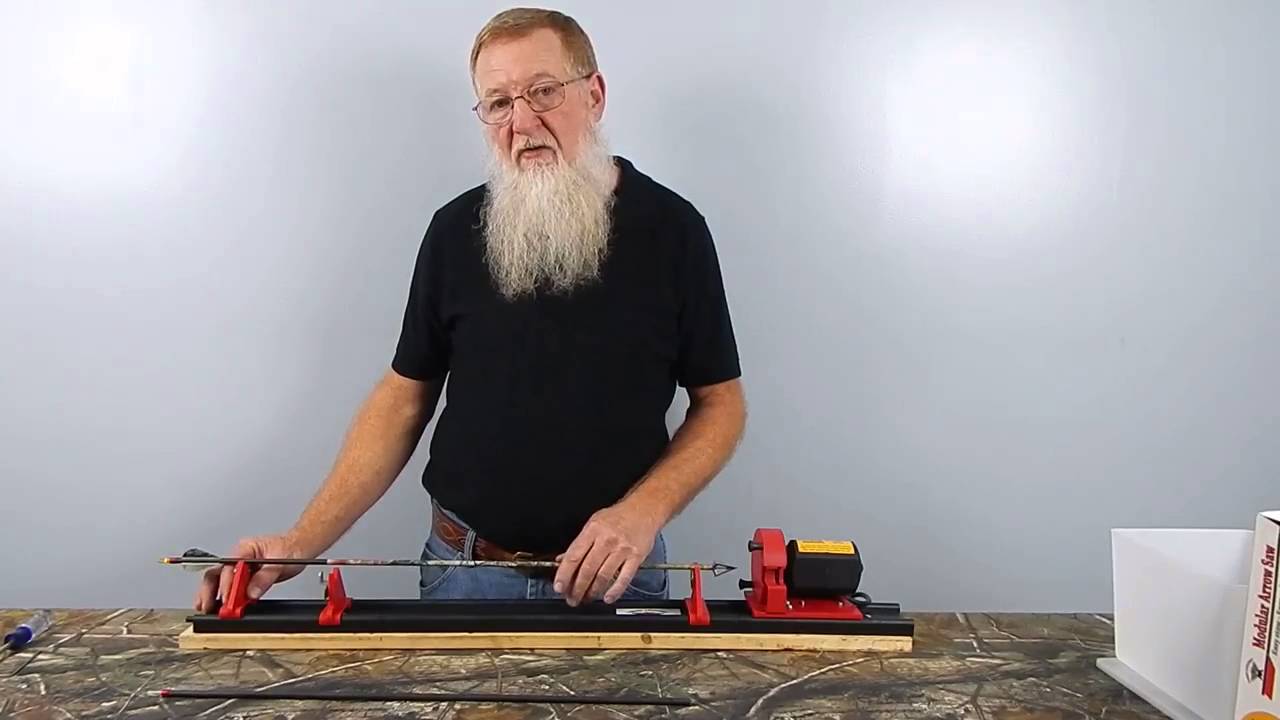 T-Bird Archery Arrowsaw - YouTube