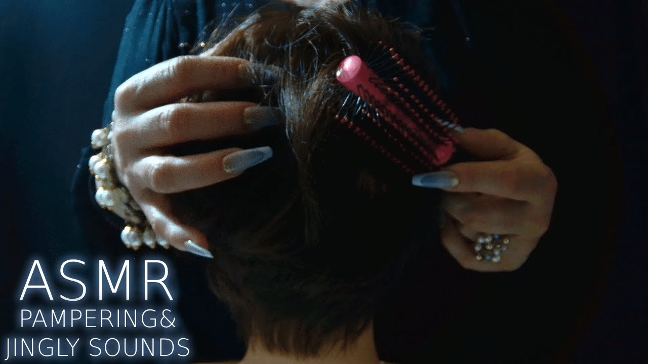 Pampering Asmr Head And Scalp Massage Combing Brushing Different