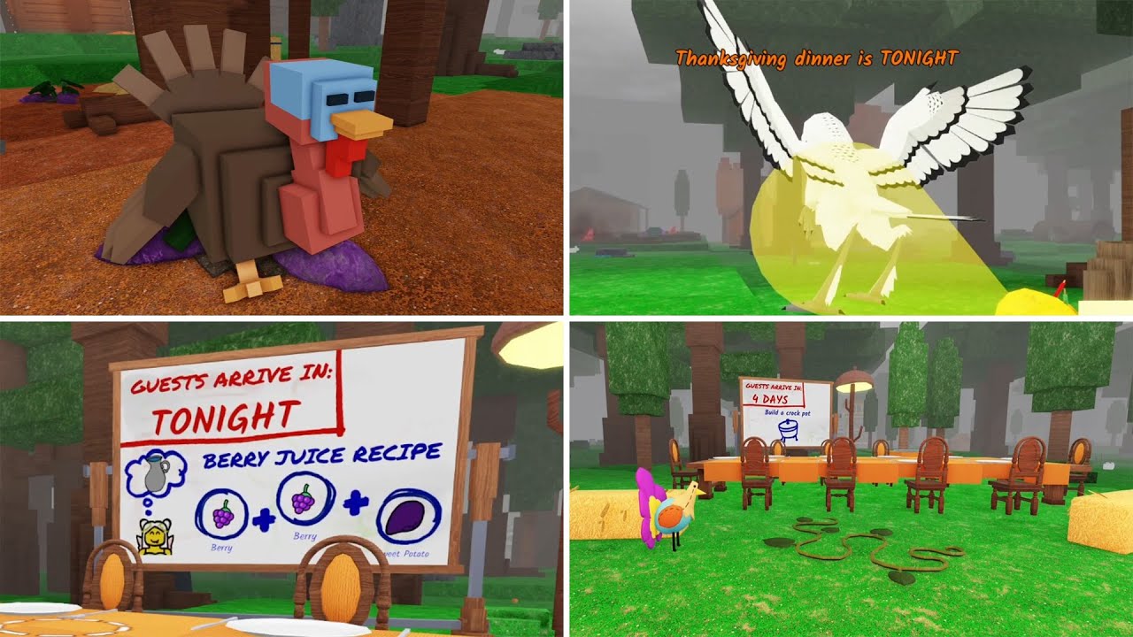 New Thanksgiving Update in 99 Nights in a Forest Is INSANE.. - YouTube
