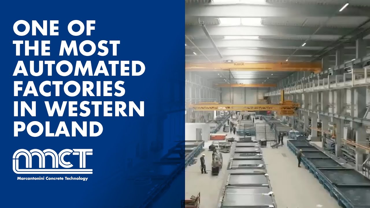 One of the most automated factories in western Poland - YouTube