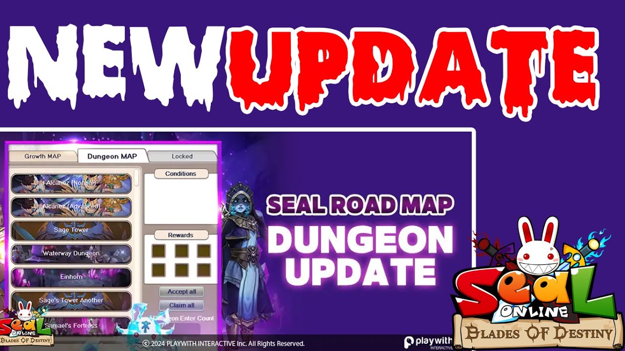 SEAL BOD : UPDATNYA GOKIL, SOLO DUNGEON DPT BUFF, ROADMAP DUNGEON OPEN EZ BUAT EQUIPMENT - YouTube