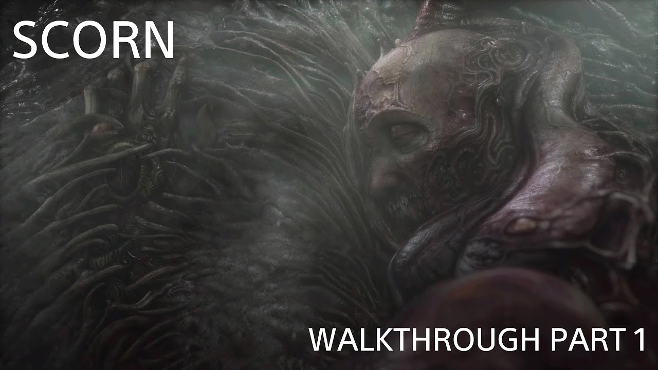 SCORN (PS5 4K) PERHAPS THE ONE AND ONLY EXTREMELY TERRIFYING "BODY ...