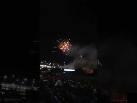 Akron Rubber Ducks Post Game Fireworks Labor Day Weekend 2023 - YouTube