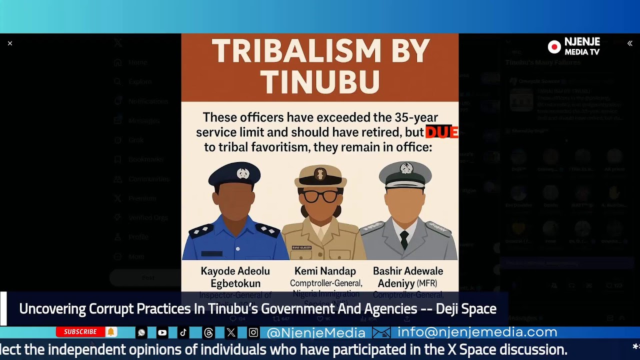 Uncovering Corrupt Practices In Tinubu’s Government And Agencies ...