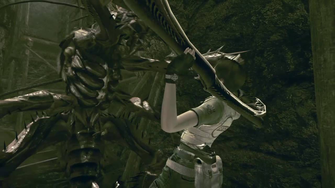 RESIDENT EVIL 5 Rebecca reaper death - YouTube