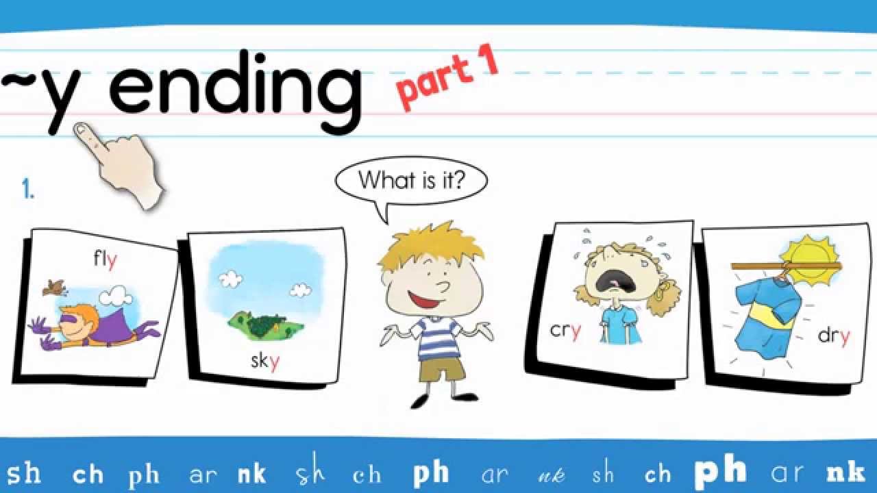 18. Short ~y - Think Read Write 2 by ELF Learning - YouTube